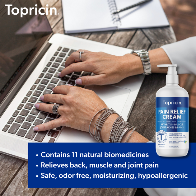 Topricin Classic - 16 oz.Pump Bottle