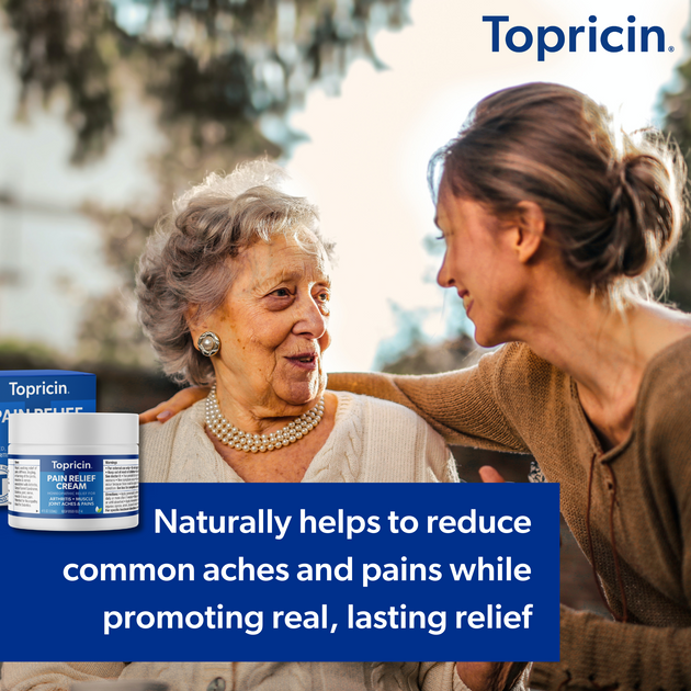 Topricin Pain Relief Cream - 4 oz. Jar
